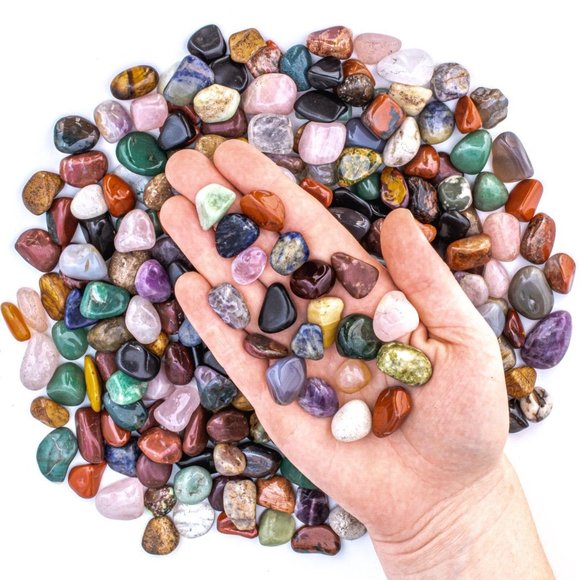 Tree Of Life Gems | Office | 5g Tumbled Natural Assorted Mix Small ...